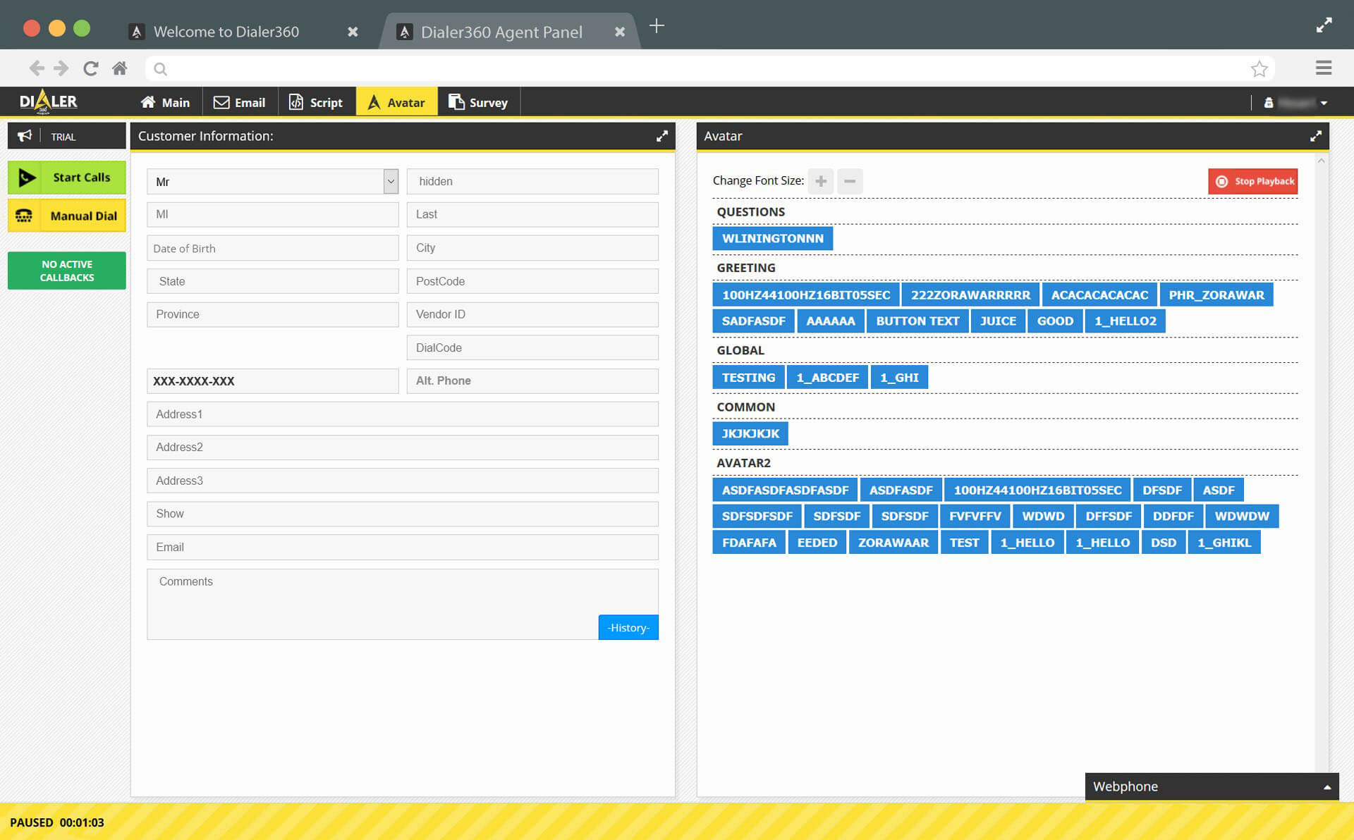 How to login into agent? - Dialer360