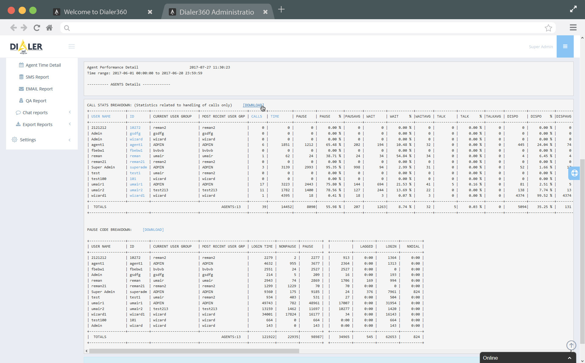 How to check agent performance? - Dialer360